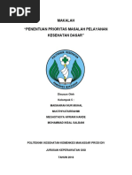 PENENTUAN PRIORITAS MASALAH Metode Carl | PDF