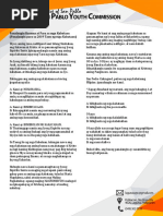 Child Dedication (Tagalog) | PDF