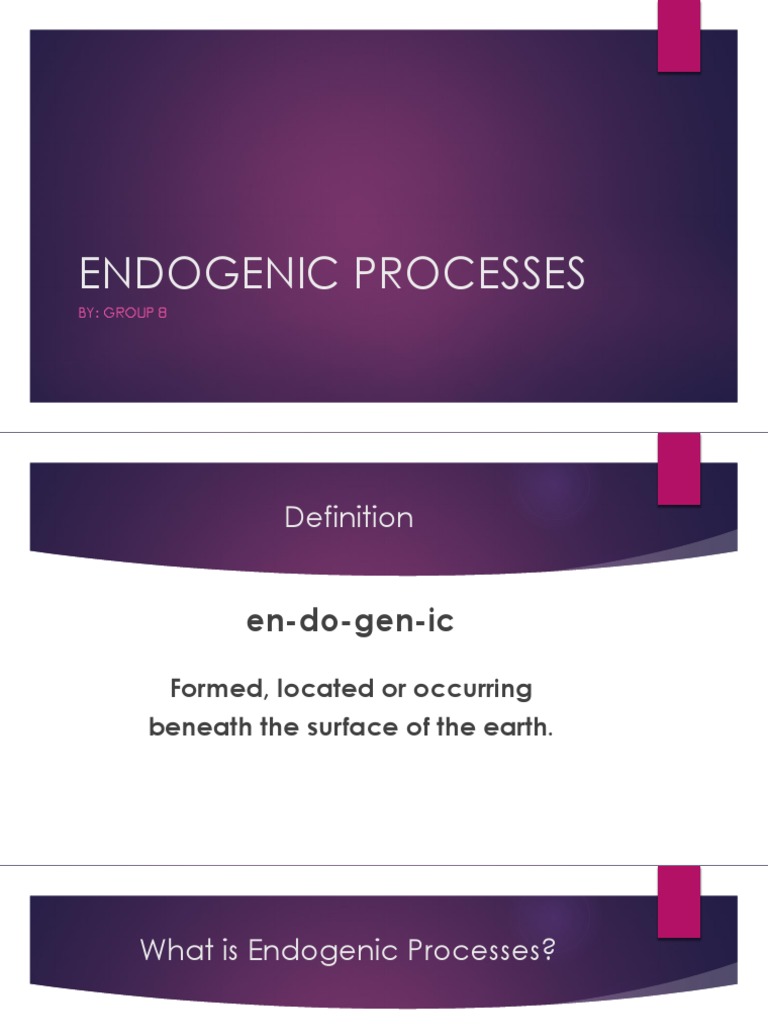 Endogenic Processes | PDF | Volcanism | Fault (Geology)