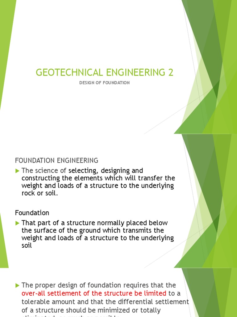 Foundation | PDF | Foundation (Engineering) | Deep Foundation
