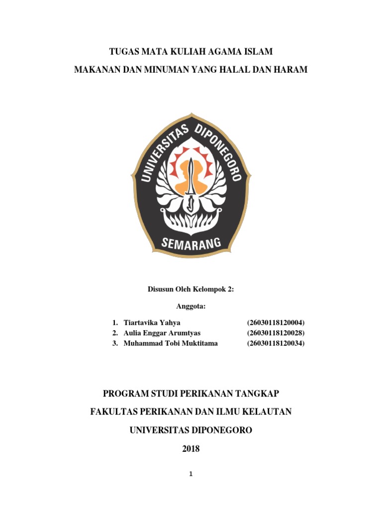 Makanan Halal dan Haram dalam Islam | PDF