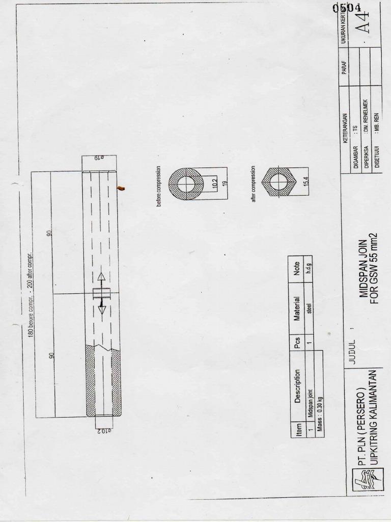Mid Span Joint For GSW | PDF