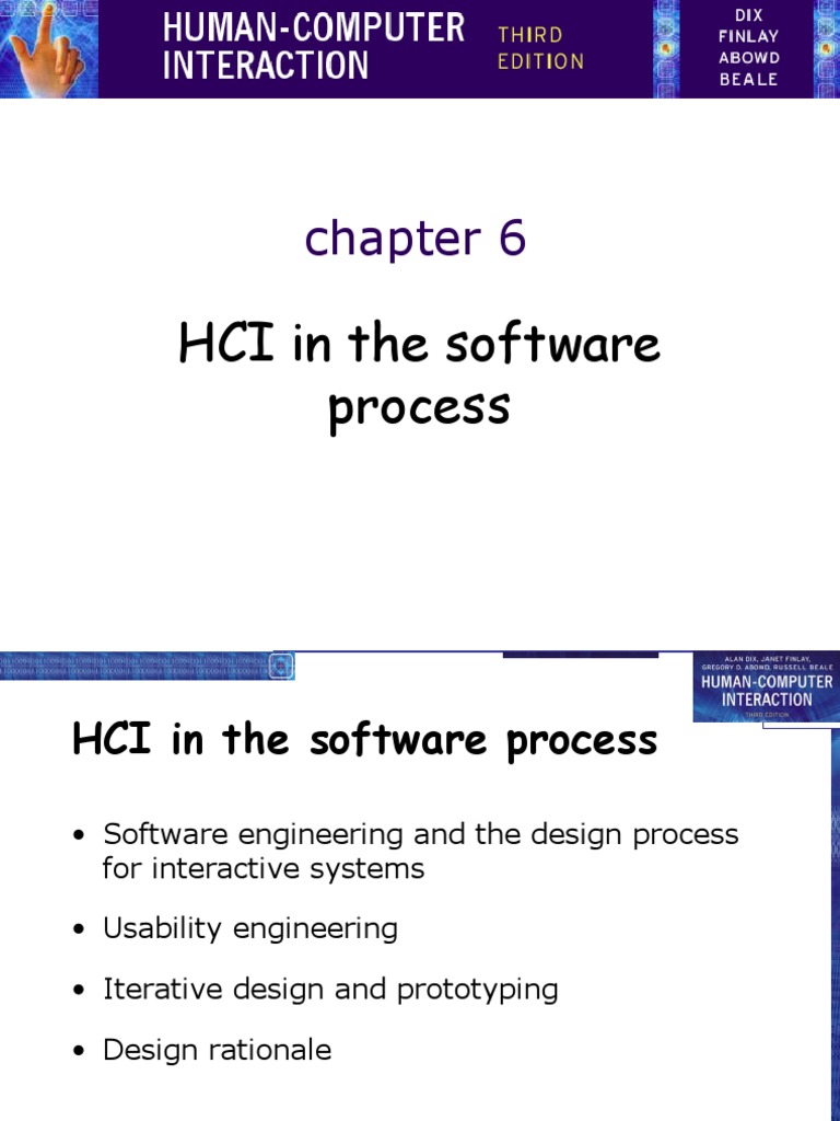 Chapter 6 HCI | Download Free PDF | Software Prototyping | Usability