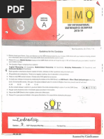 IMO Level 2 Sample Paper Class 5 PDF | PDF | Test (Assessment) | Numbers