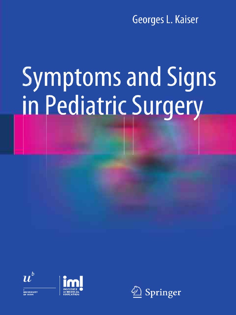 Symptoms and Signs in Pediatric Surgery | PDF | Lung | Abdomen