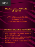 Stages of Post Mortem Lividity and Putrefaction of The Body | PDF ...