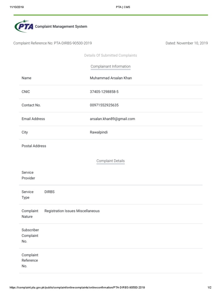 Pta - CMS | PDF | Videotelephony | Mobile Telecommunications