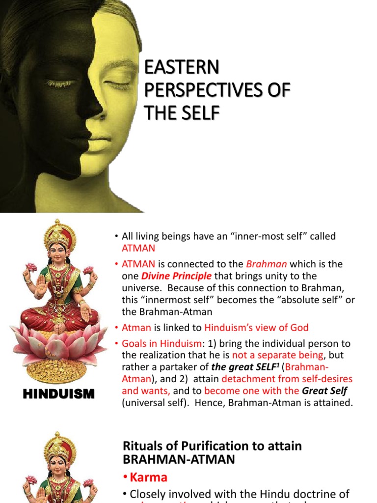 EASTERN Perspective of The Self | PDF | Ātman (Hinduism) | Moksha