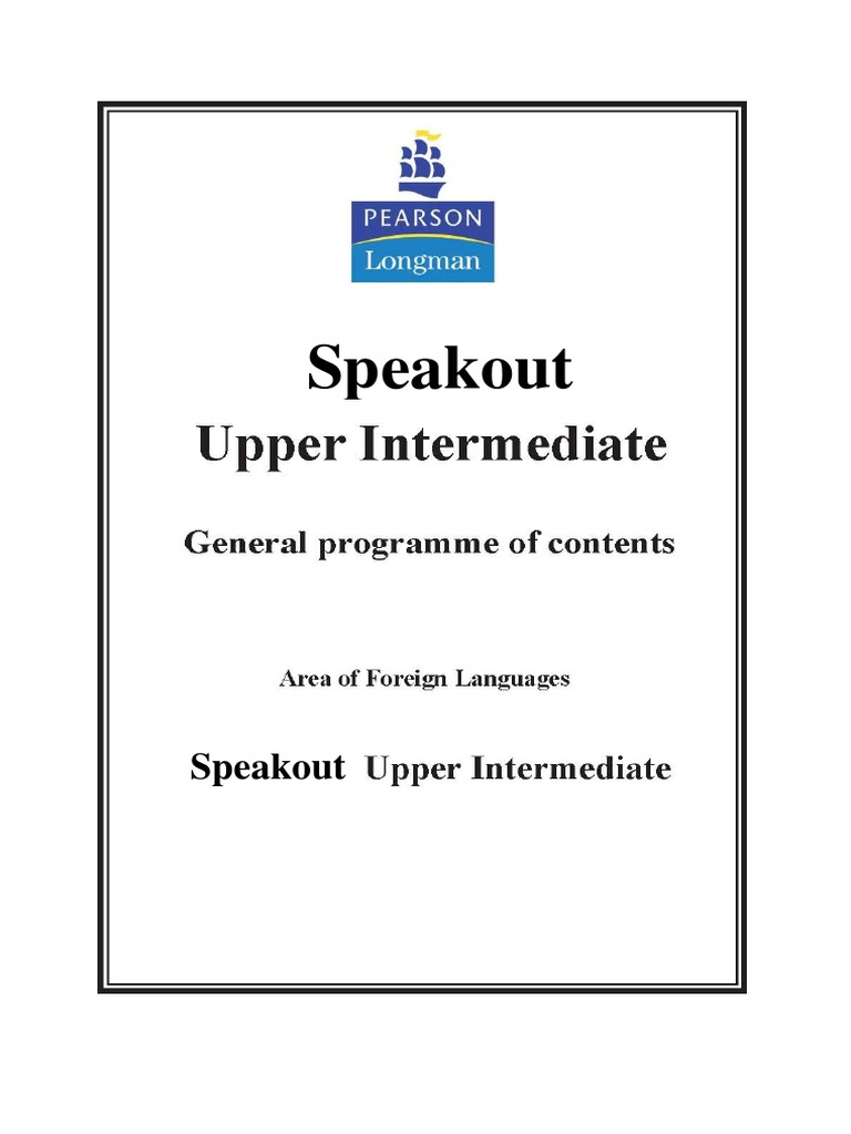 Speakout Upper-Intermediate PDF | PDF | Vocabulary | Learning