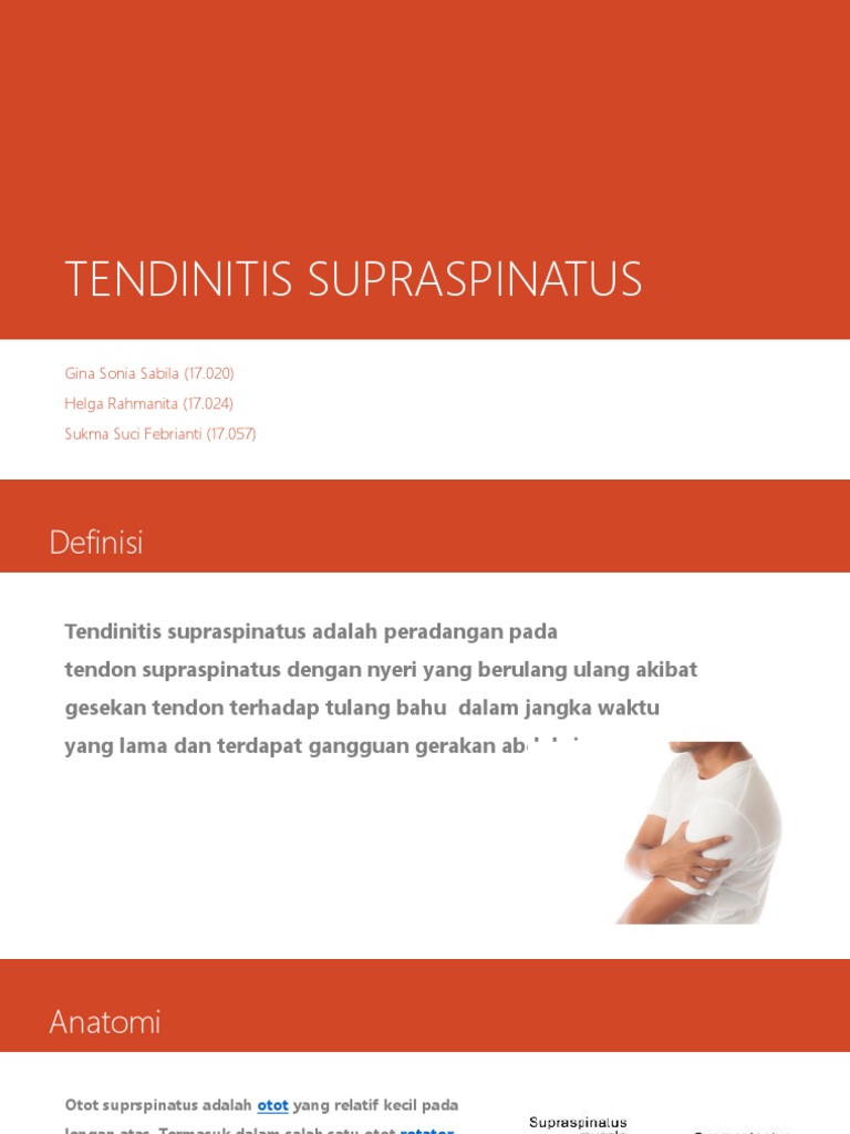 Tendinitis Supraspinatus | PDF