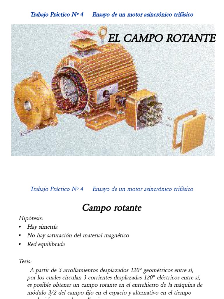 Campo Rotante PDF | PDF | Componentes | Filosofía natural