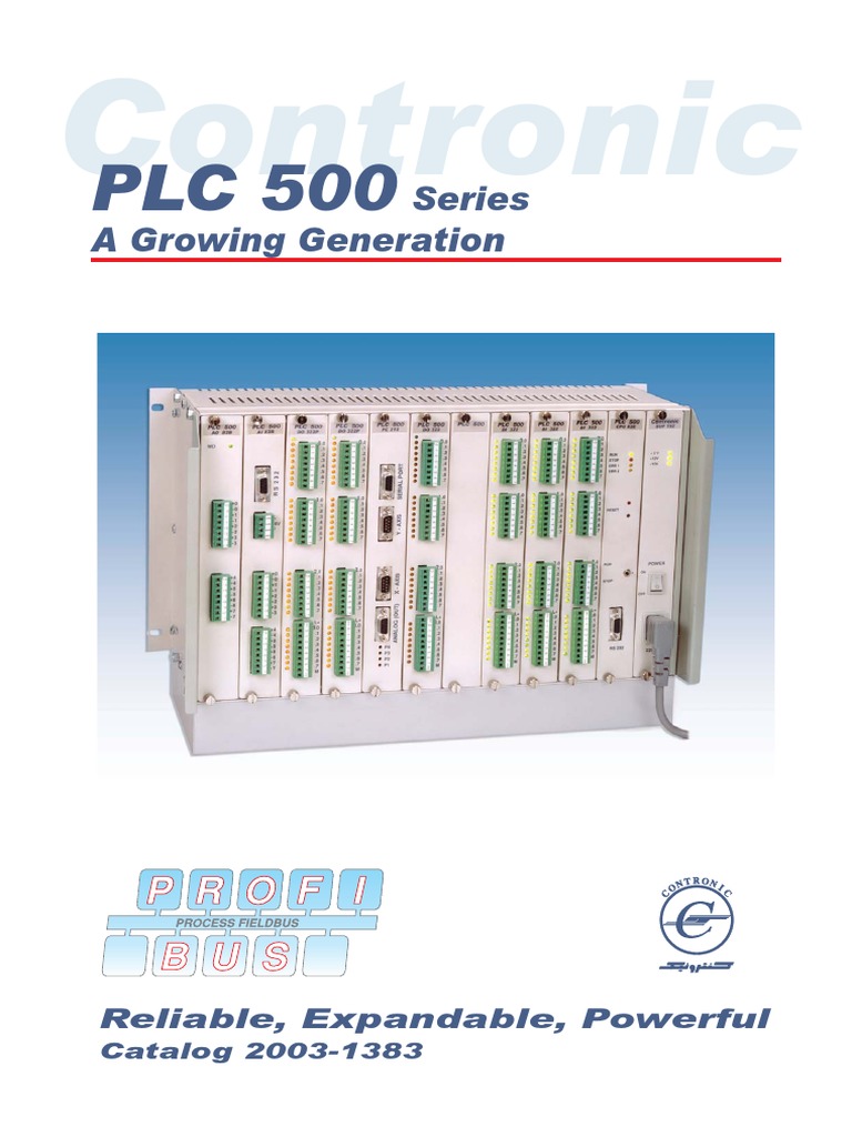 PLC 500 | PDF | Programmable Logic Controller | Central Processing Unit