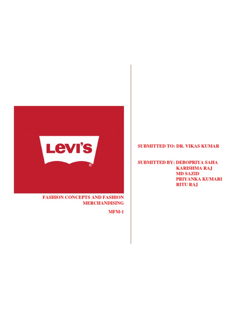 Levis | PDF | Clothing | Fashion