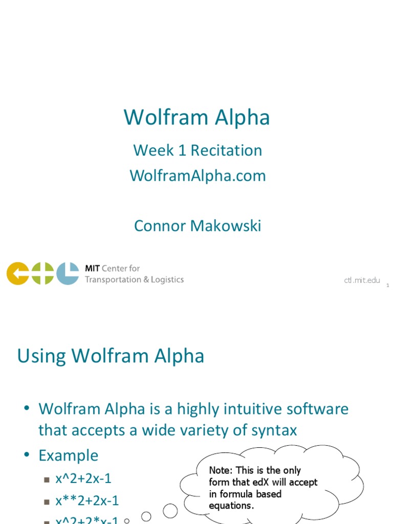 Wolfram Alpha | PDF | Derivative | Equations