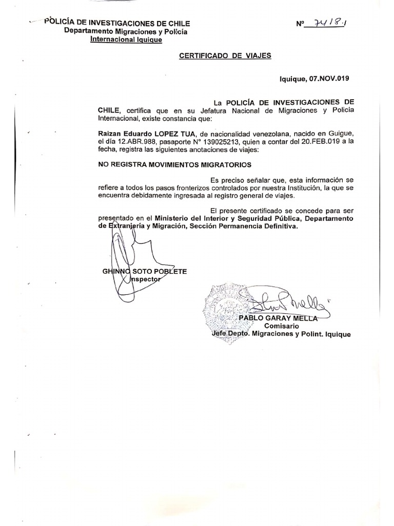 Descargar certificado de viaje | Portugalessence.com