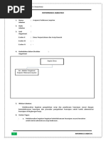 INFORMASI JABATAN (ANJAB) Arsiparis Ahli Pertama | PDF