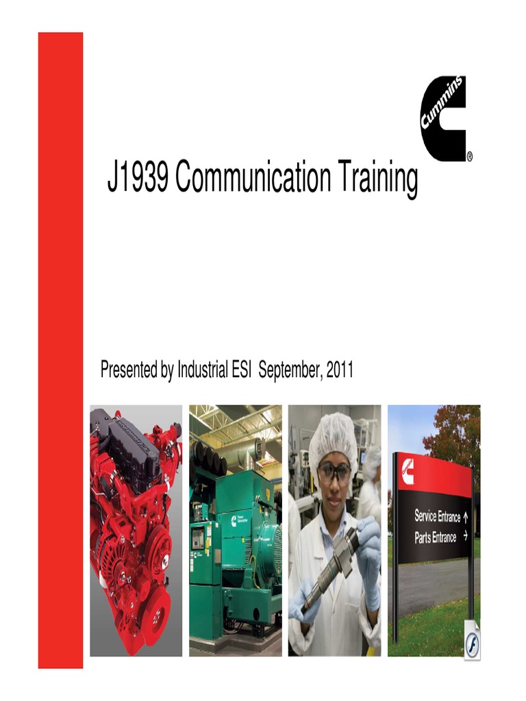 J1939 Communication Training PDF | PDF | Byte | Data Transmission