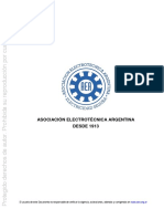 Reglamentación de Líneas Aéreas Exteriores de Baja Tensión AEA 95201 | PDF | Corriente alterna ...