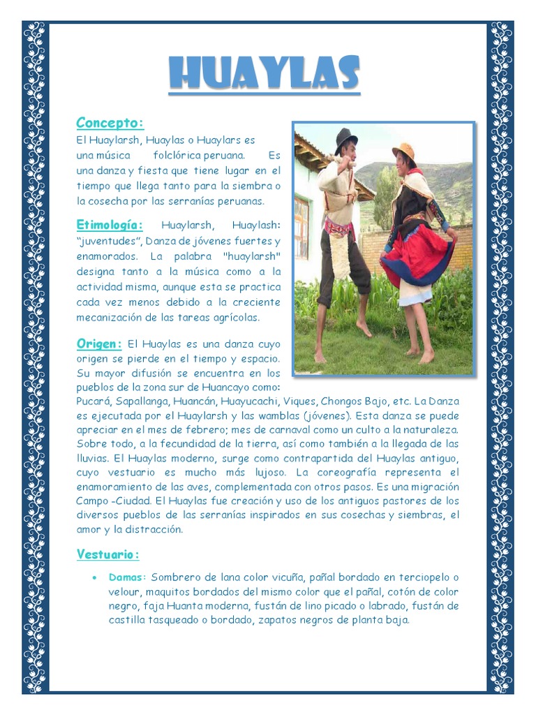 Huay Las | PDF | Ropa | Cultura (general)