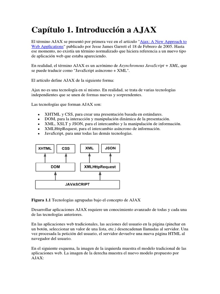 Tutorial Jscript Y Ajax Pdf Ajax Programación Servidor Web