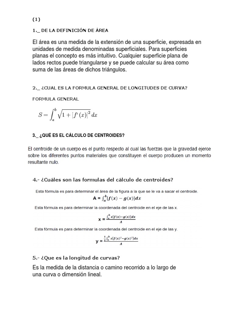 Cuestionario - Calculo 3 | PDF | Zona | Integral