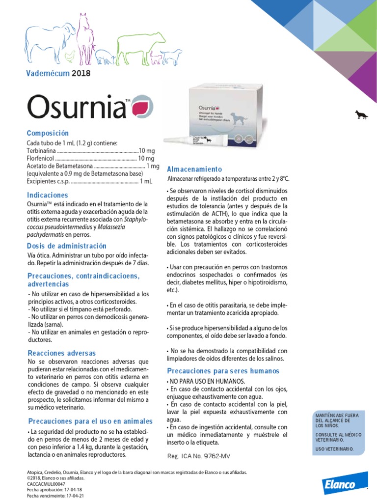 Osurnia FT PDF | PDF | Medicina CLINICA | Especialidades Medicas