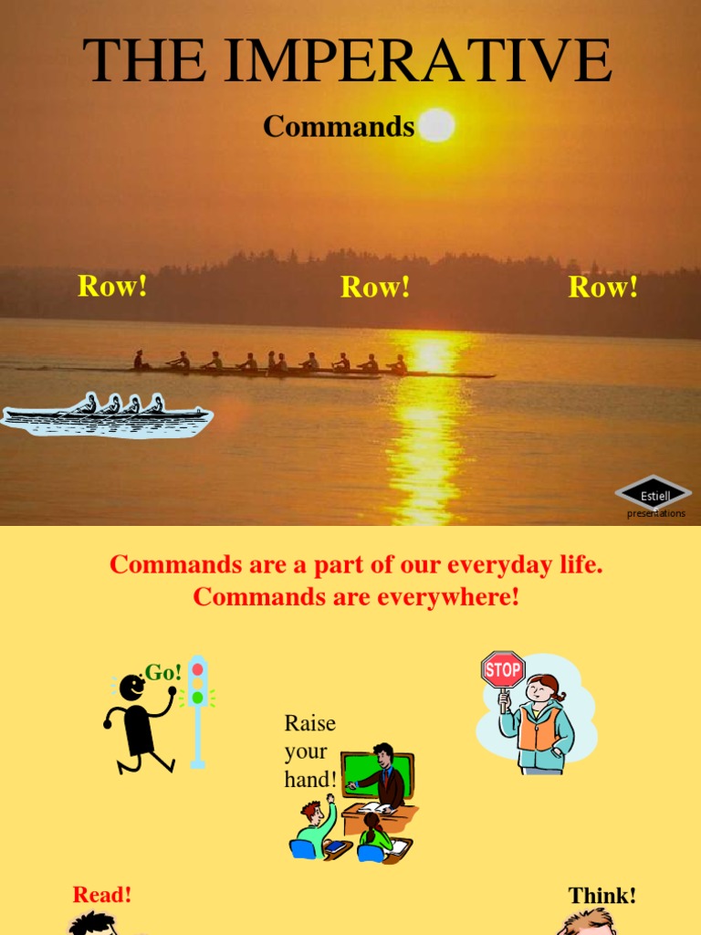 Imperatives Commands in French | PDF | Grammar | Syntactic Relationships