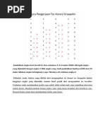 Panduan Skoring Tes Pauli | PDF