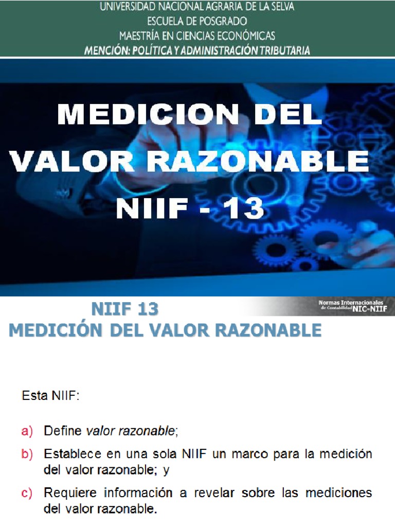 Niif - 13 | PDF