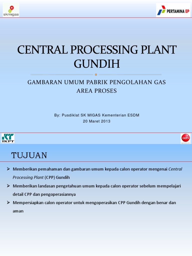 CPP Gundih Proses | PDF