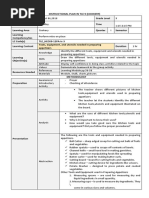 Detailed Lesson Plan in Cookery 9 | PDF | Menu | Sandwich