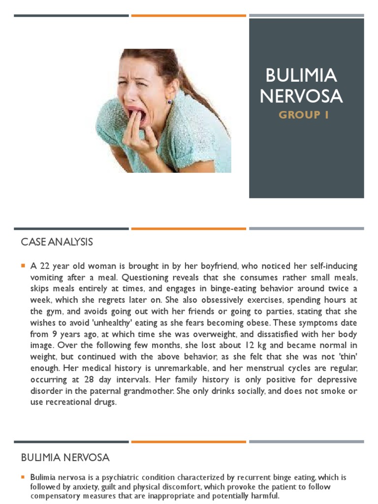 Bulimia Nervosa | PDF | Bulimia Nervosa | Vomiting
