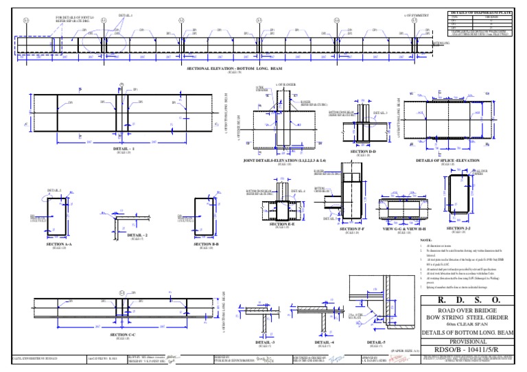 60 M.bow String Girder-10411-5-R | PDF | Steel | Building Materials