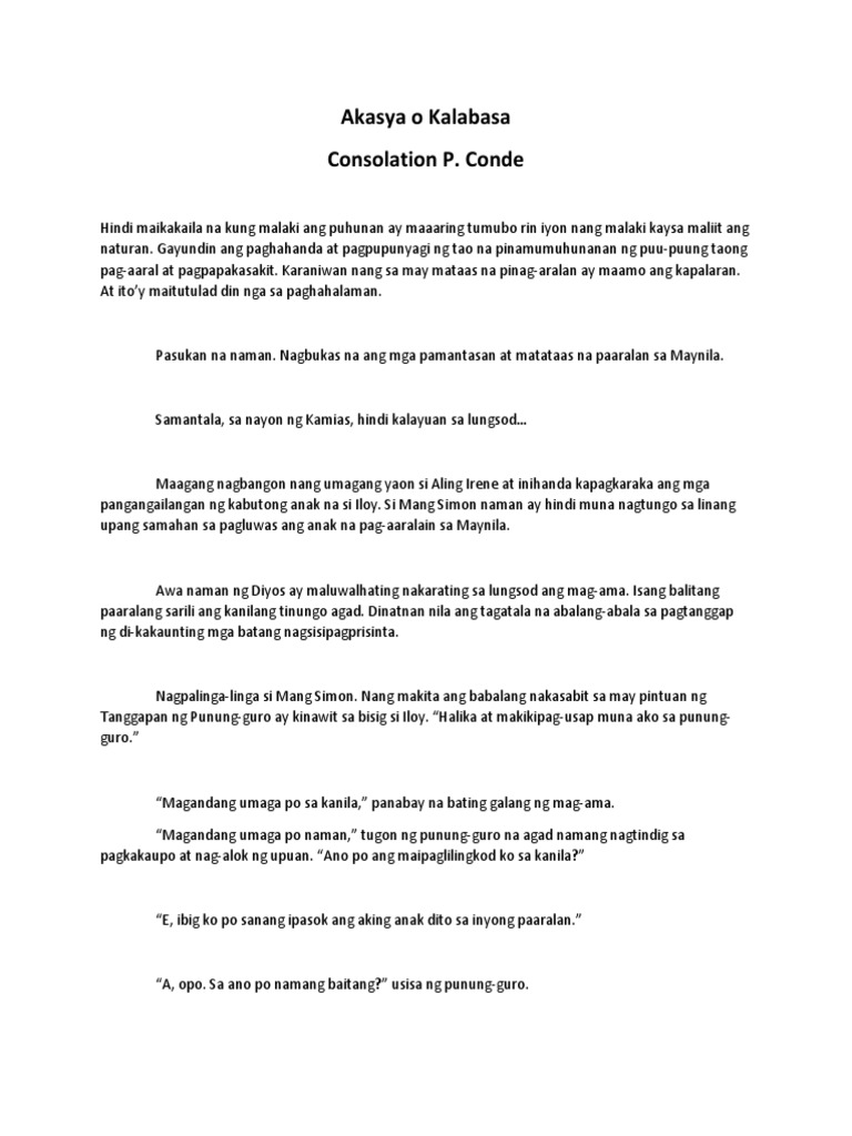 Anekdota Filipino | PDF