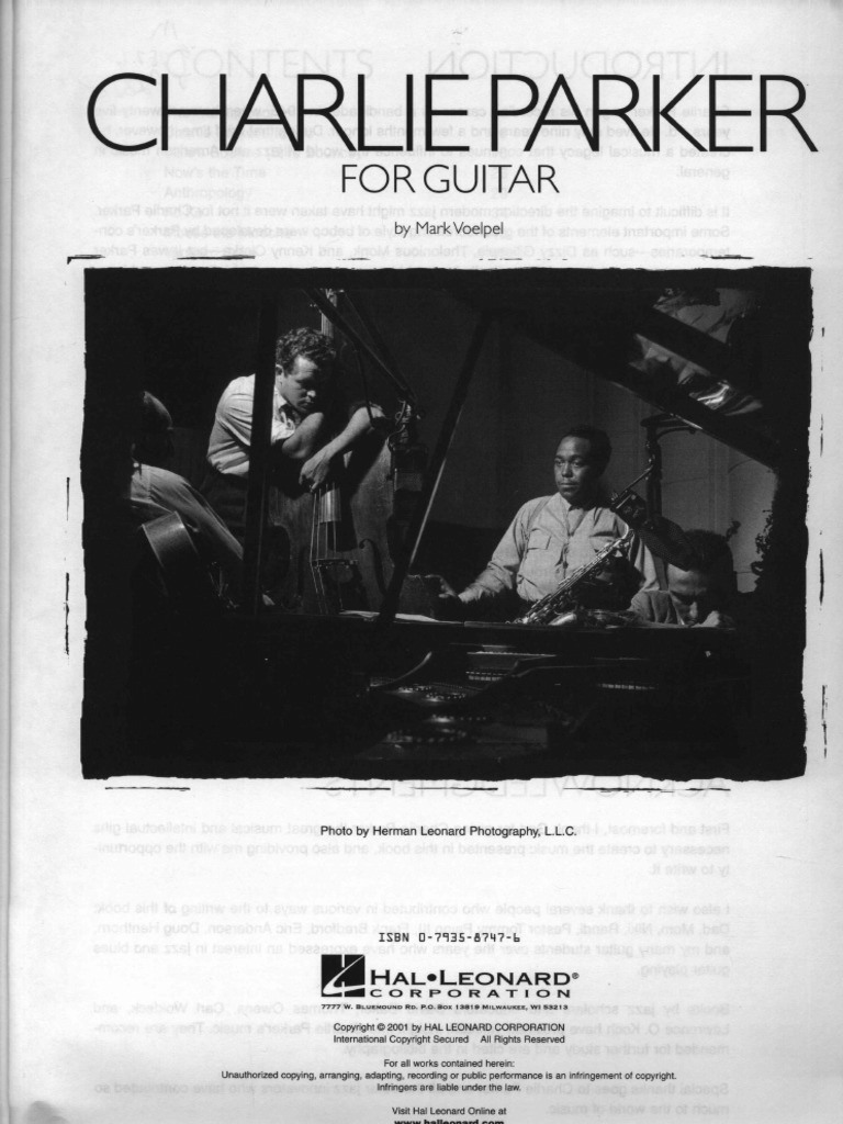 Charlie Parker For Guitar PDF | PDF