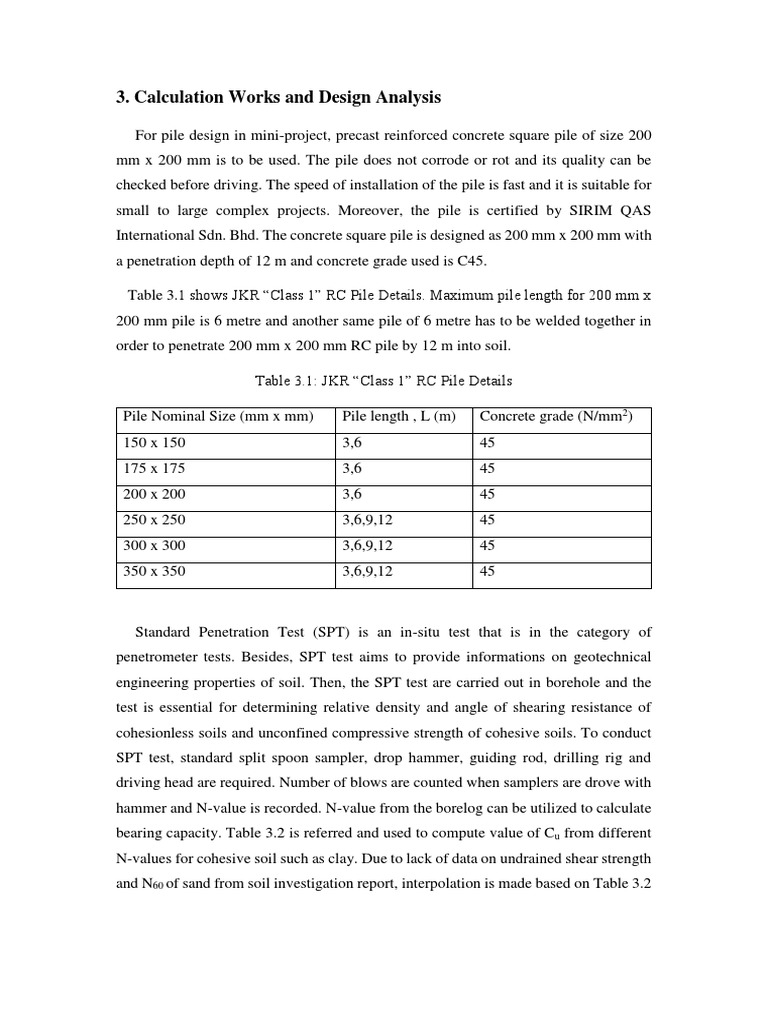 Task 1 Foundation Pdf Deep Foundation Soil