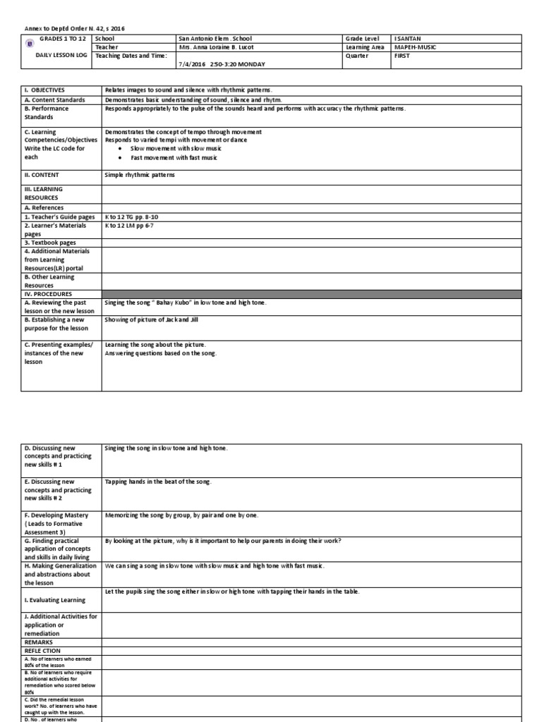 Developing Students' Understanding of Basic Music Concepts Through ...