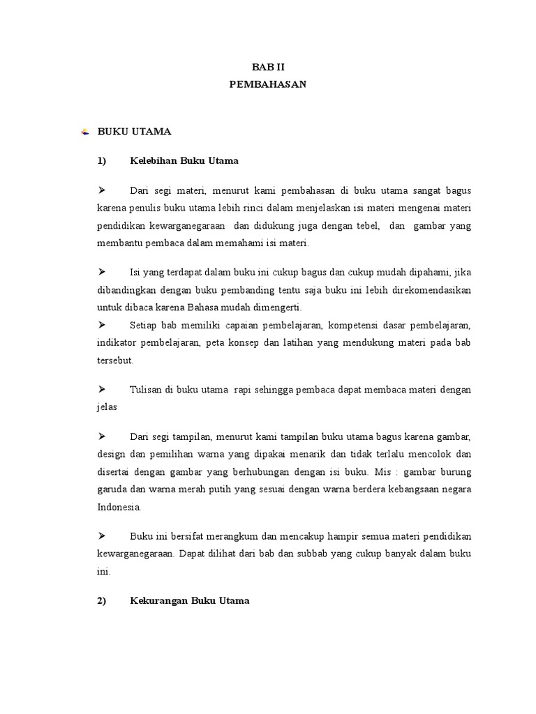 Bab 2 Pembahasan Makalah | PDF | Seni & Disiplin Bahasa