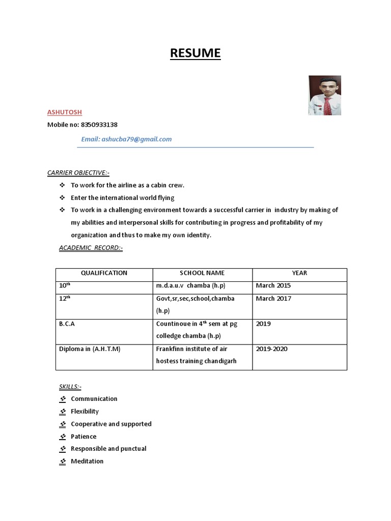 ASHUTOSH Resume | PDF