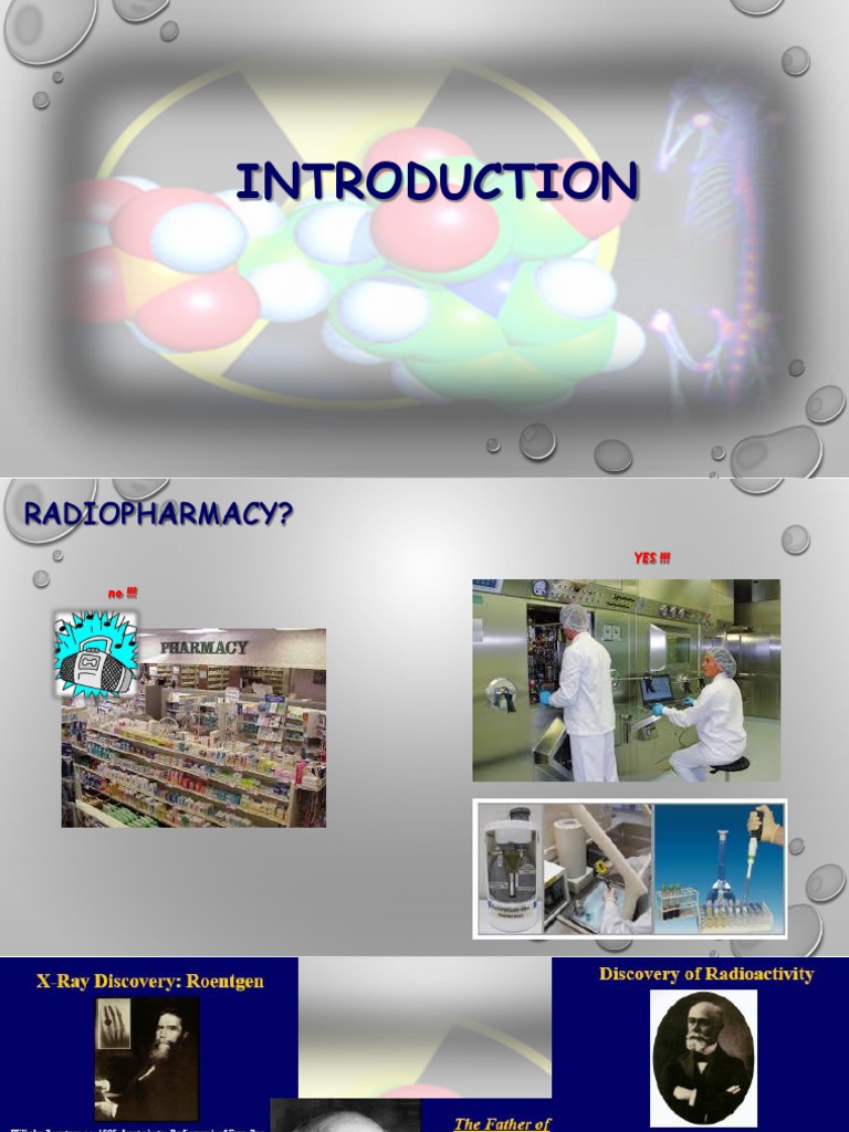 Introduction in Hospital Radiopharmacy | PDF | Radioactive Decay ...