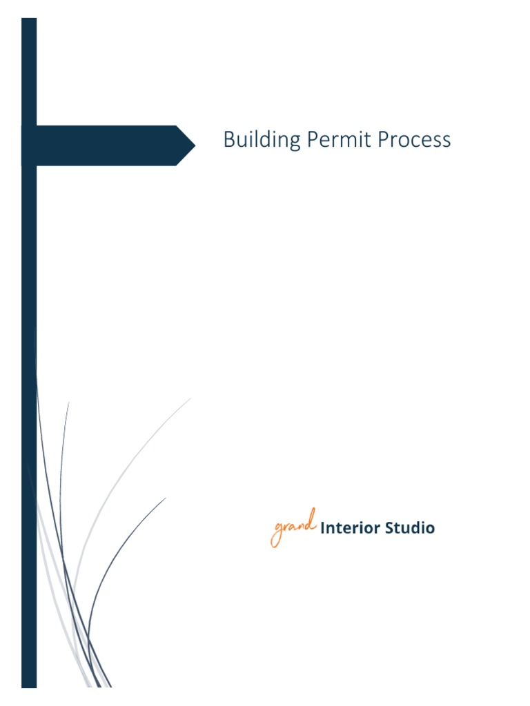 Process For Building Permit | PDF | License | Specification (Technical ...