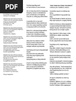 Sulatanghal Sample No.1 | PDF