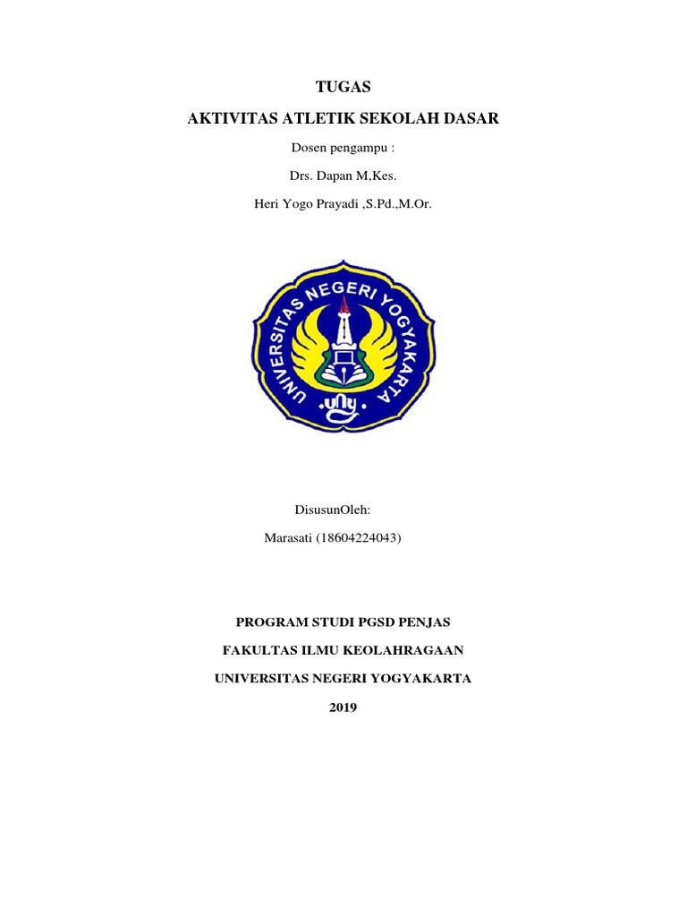 Tugas Atletik Permainan Tradisional | PDF