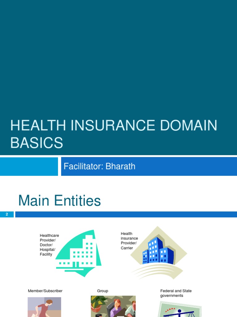 Health Insurance Domain Basics PDF | Download Free PDF | Health Savings ...