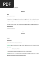 RADIO DRAMA SCRIPT Bisaya | PDF