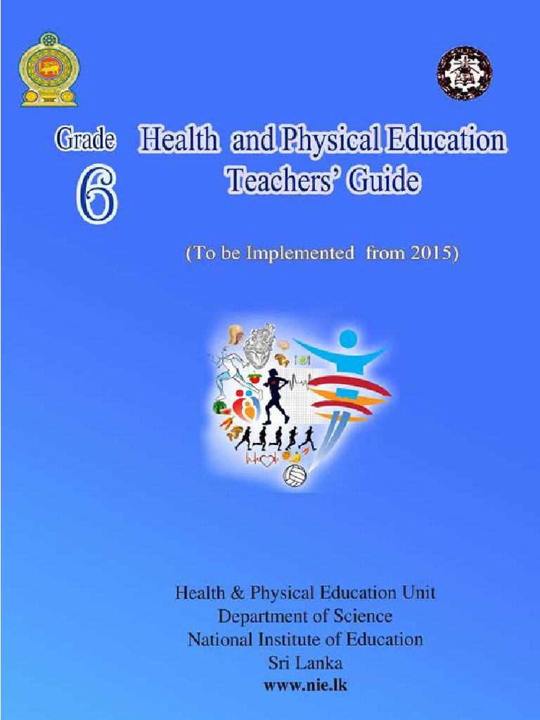 Grade 6 Health & PE Teachers' Guide | PDF | Well Being | Curriculum