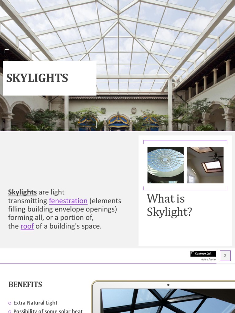 Skylight Construction and Components Guide | PDF | Window | Roof