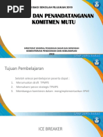 Contoh SK TPMPS (Tim Penjaminan Mutu Pendidikan Sekolah) | PDF