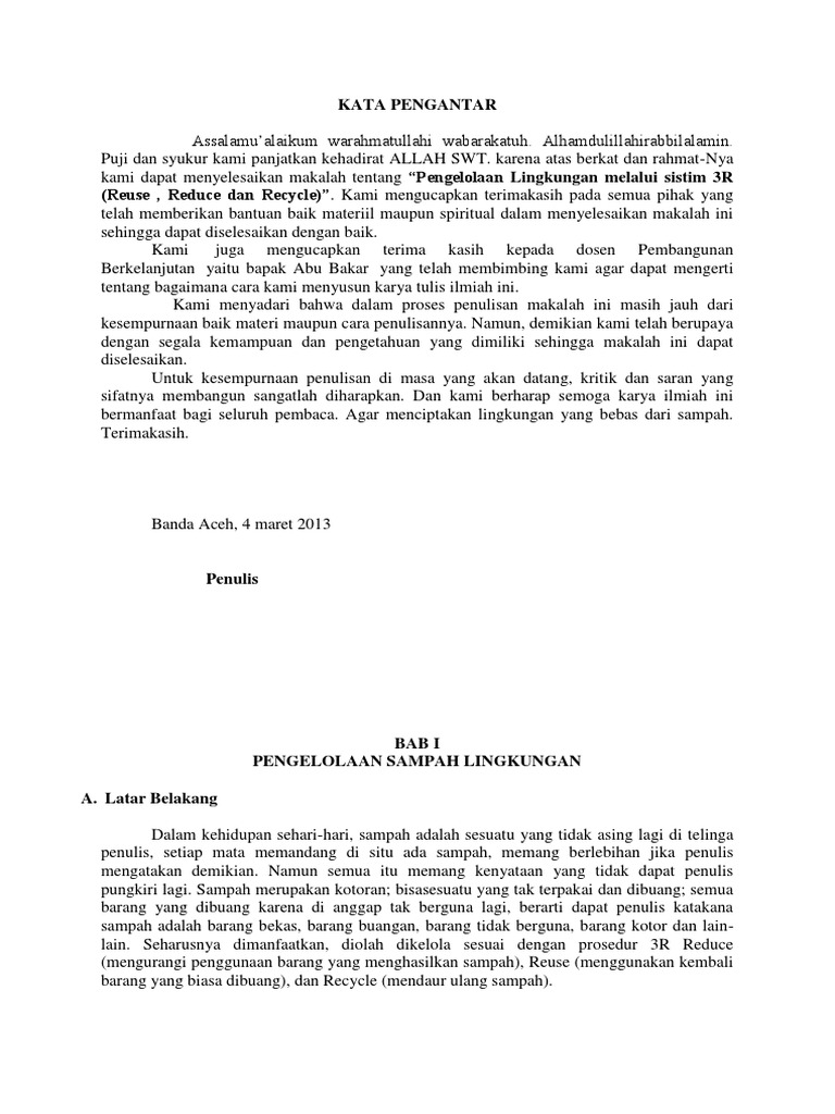 Contoh Makalah | PDF