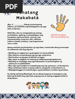 Panatang Makabata | PDF